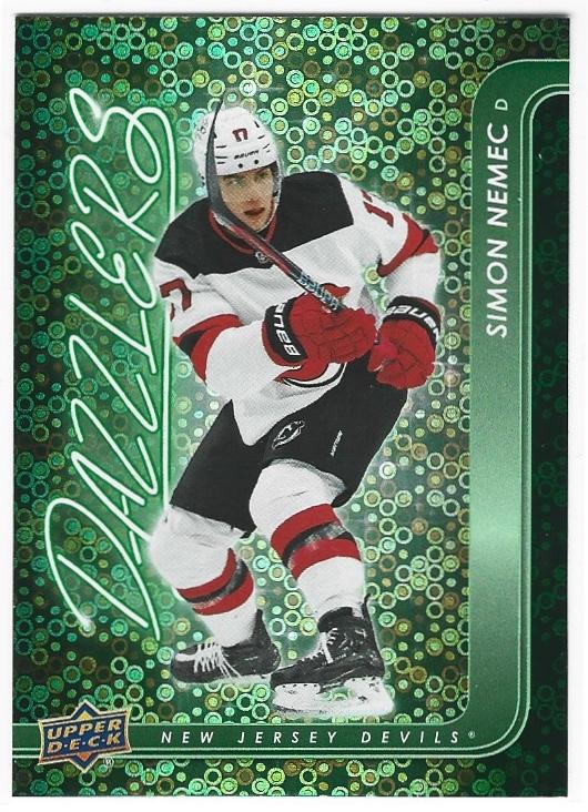 Simon Nemec 2024-25 Upper Deck Dazzlers Green card DZ-32 – Grants Cards ...