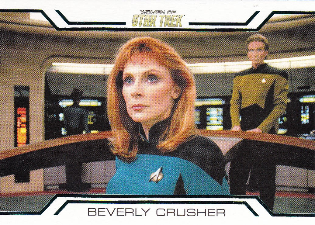 2017 Women of Star Trek 50th Anniversary Women in Command card WC2 Bev ...