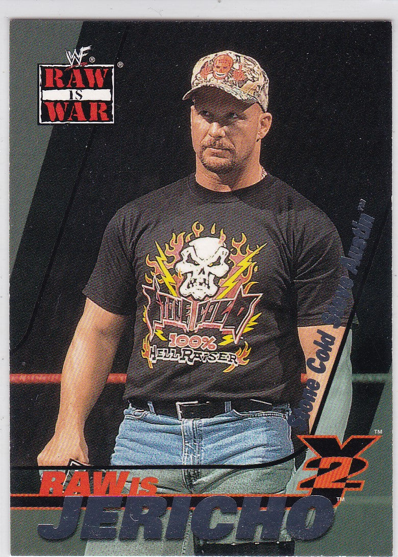 2001 Fleer WWF Raw Is War Raw Is Jericho card 2 of 15 RJ Chris Jericho ...