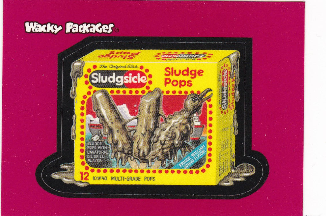 2004 Topps Wacky Packages Stickers Promo Sticker #2 of 3 Sludgsicle ...